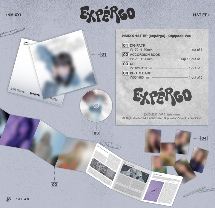 [DIGIPACK] NMIXX - expérgo (Digipack Ver.) - EP Vol.1 > TAIYOU
